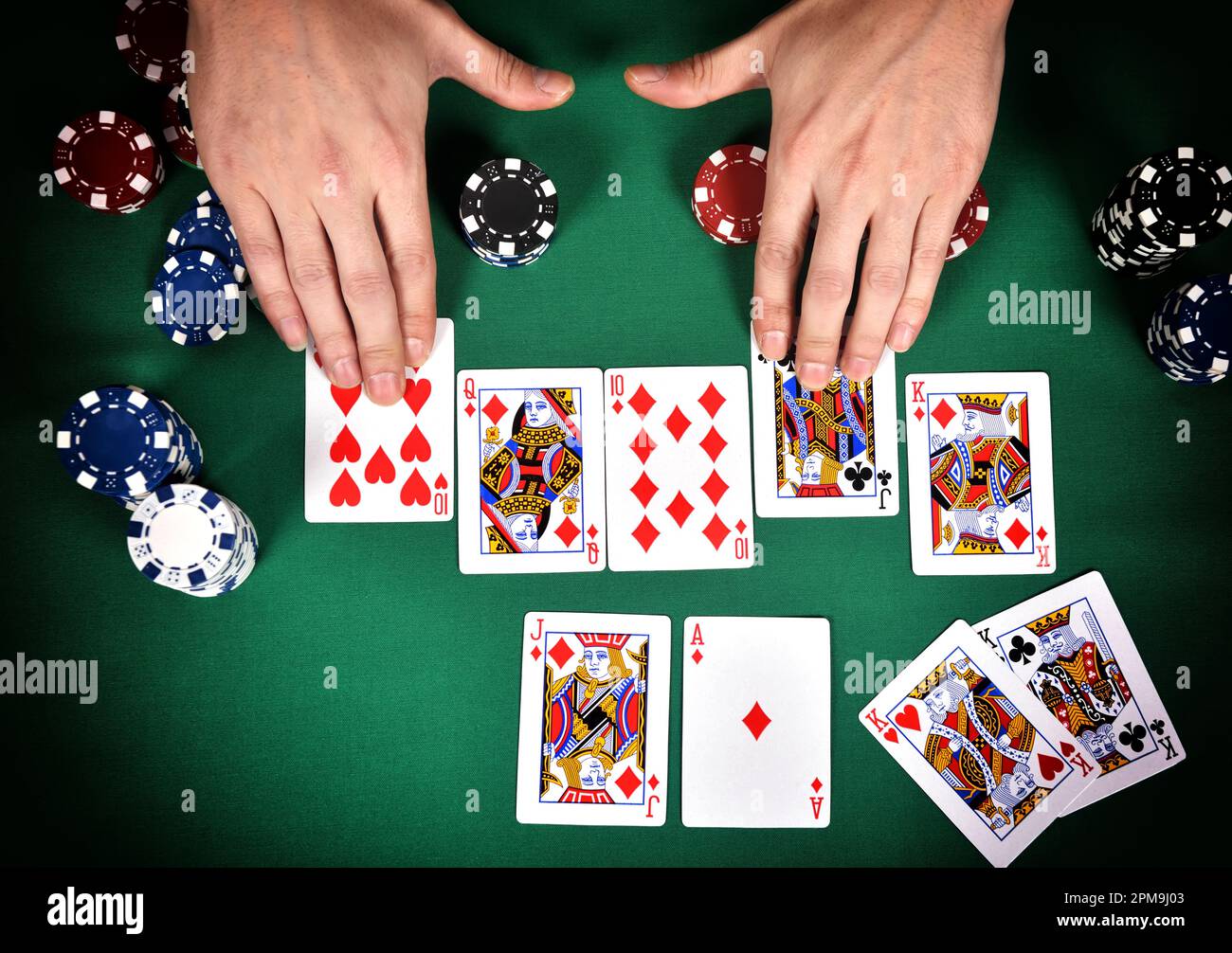 Poker combination hi-res stock photography and images - Alamy