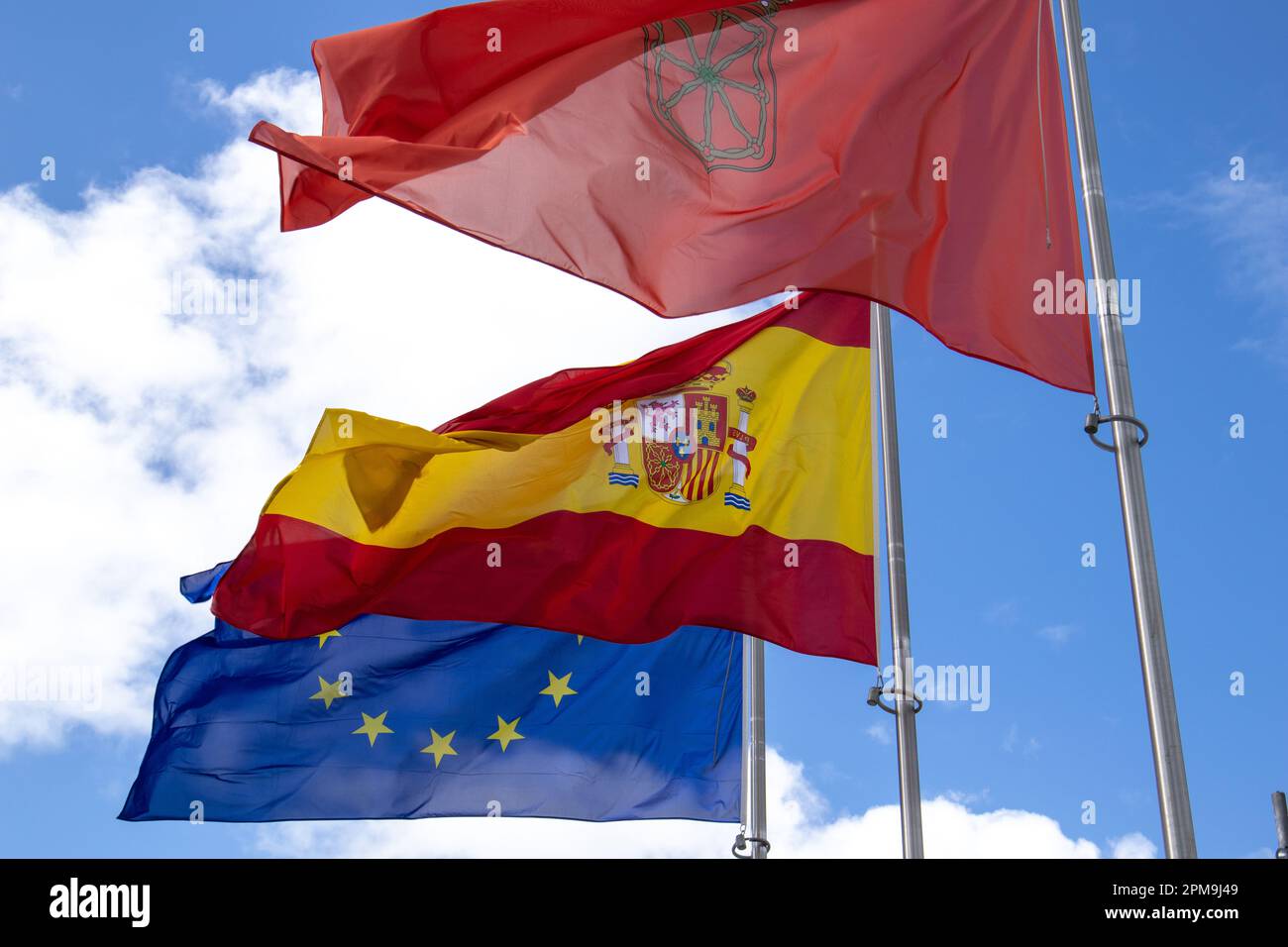 Flags of spain hi-res stock photography and images - Alamy