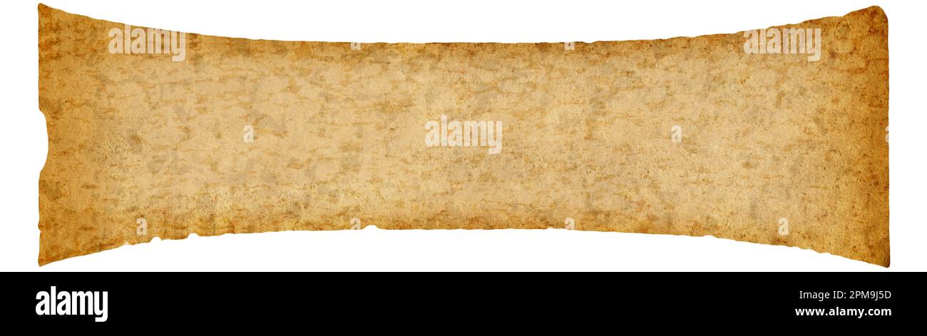 Long wide panoramic background texture, sheet of grunge paper. Old ...