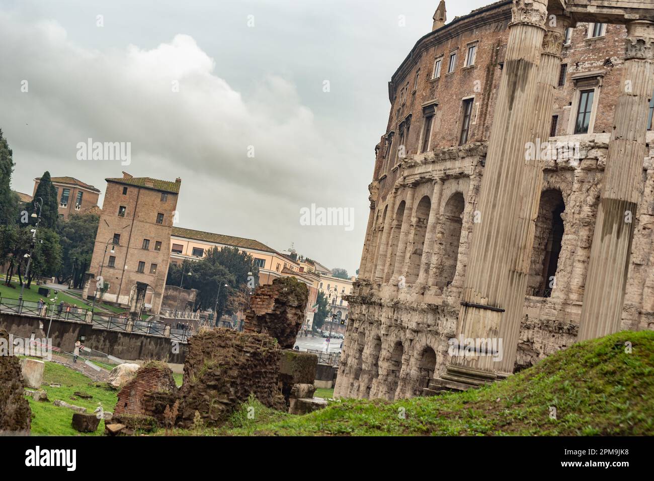 Roma, Teatro Marcello Stock Photo - Alamy