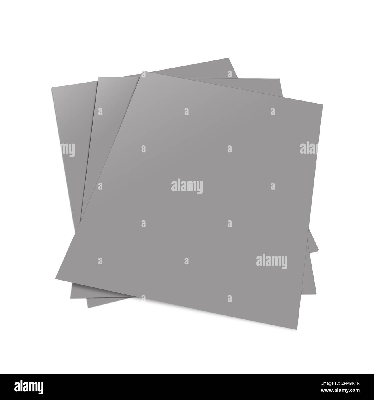 Grey Reports blank template for presentation layouts and design. 3D ...