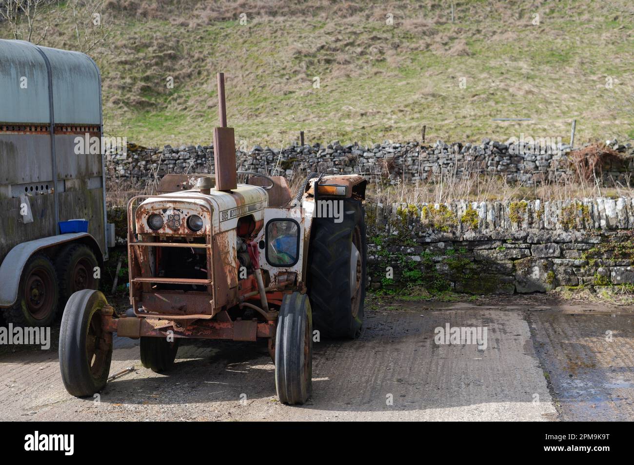 David Brown Tractor Stock Photo - Alamy