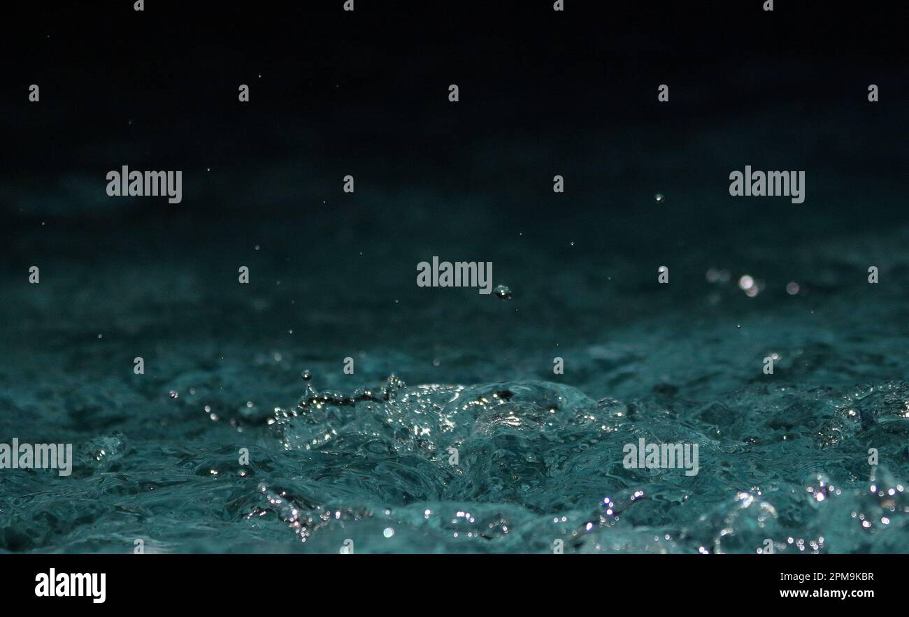 water on a night Stock Photo - Alamy
