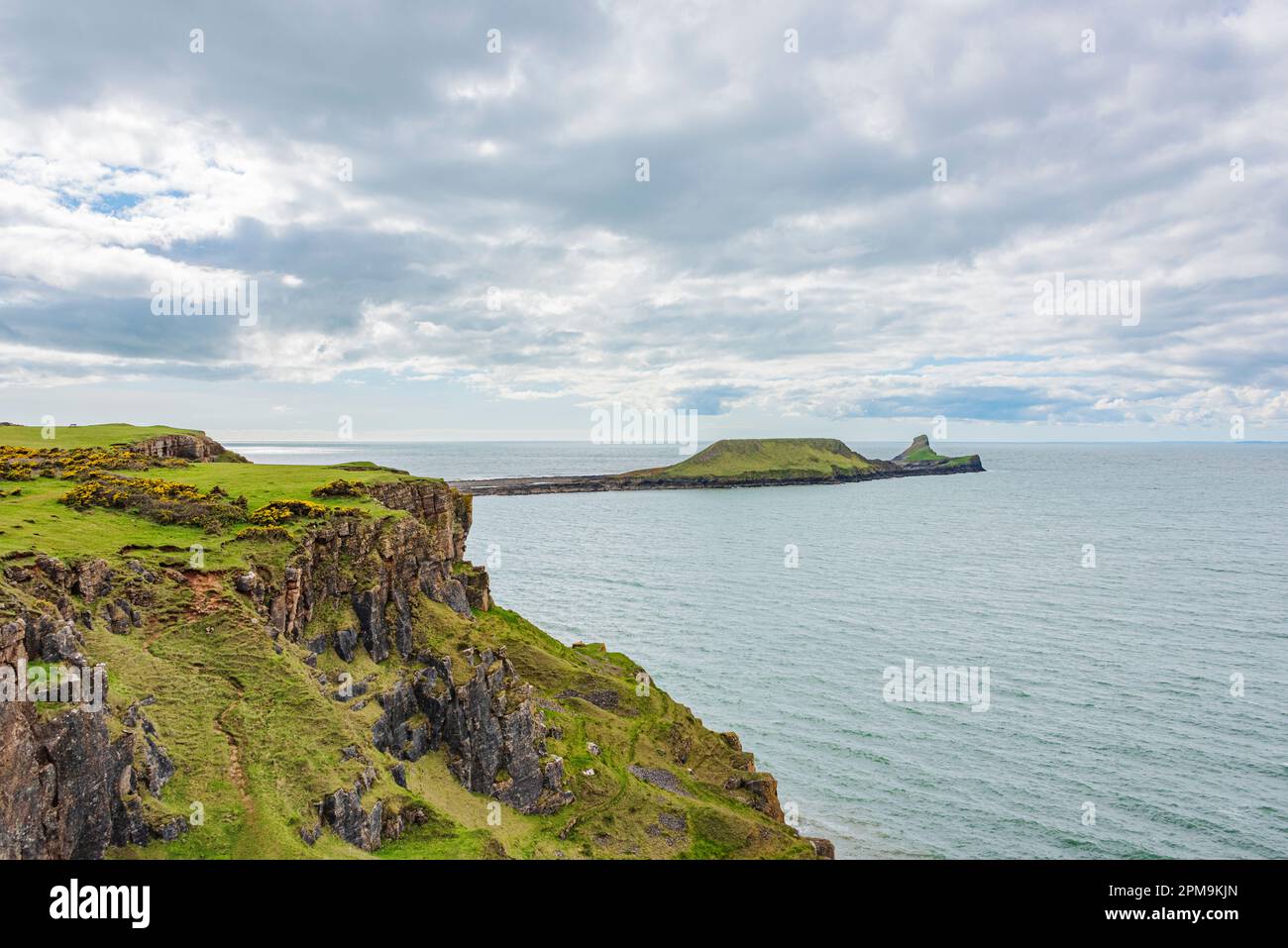Worms Head on the Gower Peninsula, South Wales, UK: Phillip Roberts ...