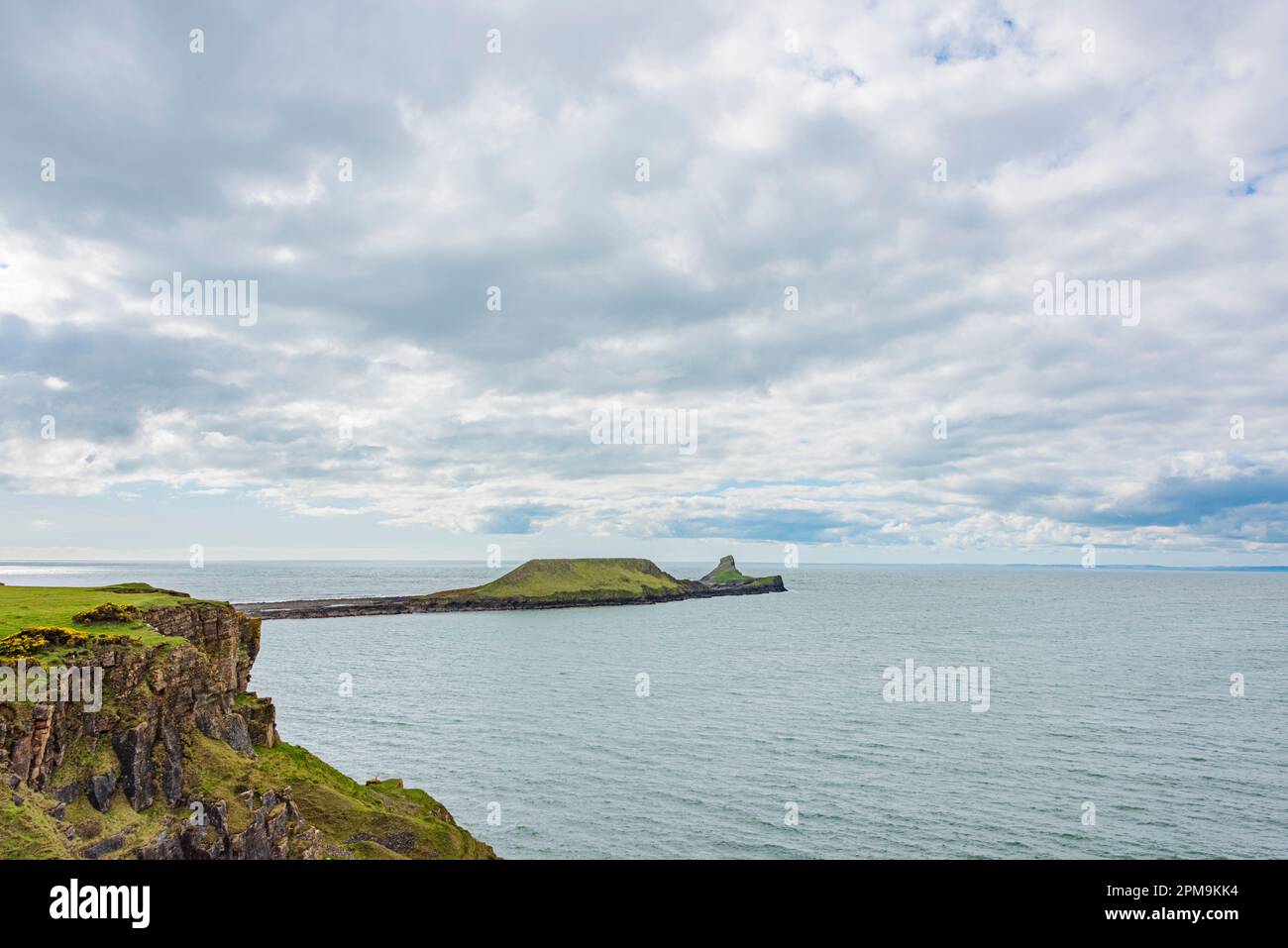 Worms Head on the Gower Peninsula, South Wales, UK: Phillip Roberts ...
