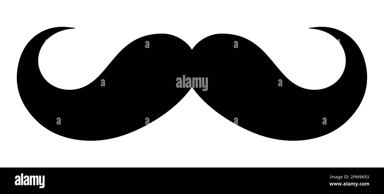 Dad's mustache collection. Vector Illustration. EPS10 Stock Vector ...