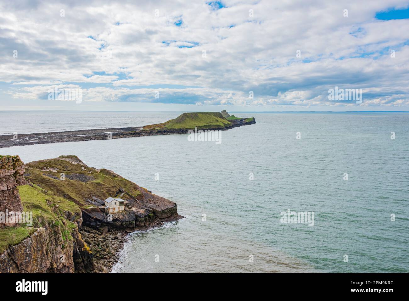 Worms Head on the Gower Peninsula, South Wales, UK: Phillip Roberts ...