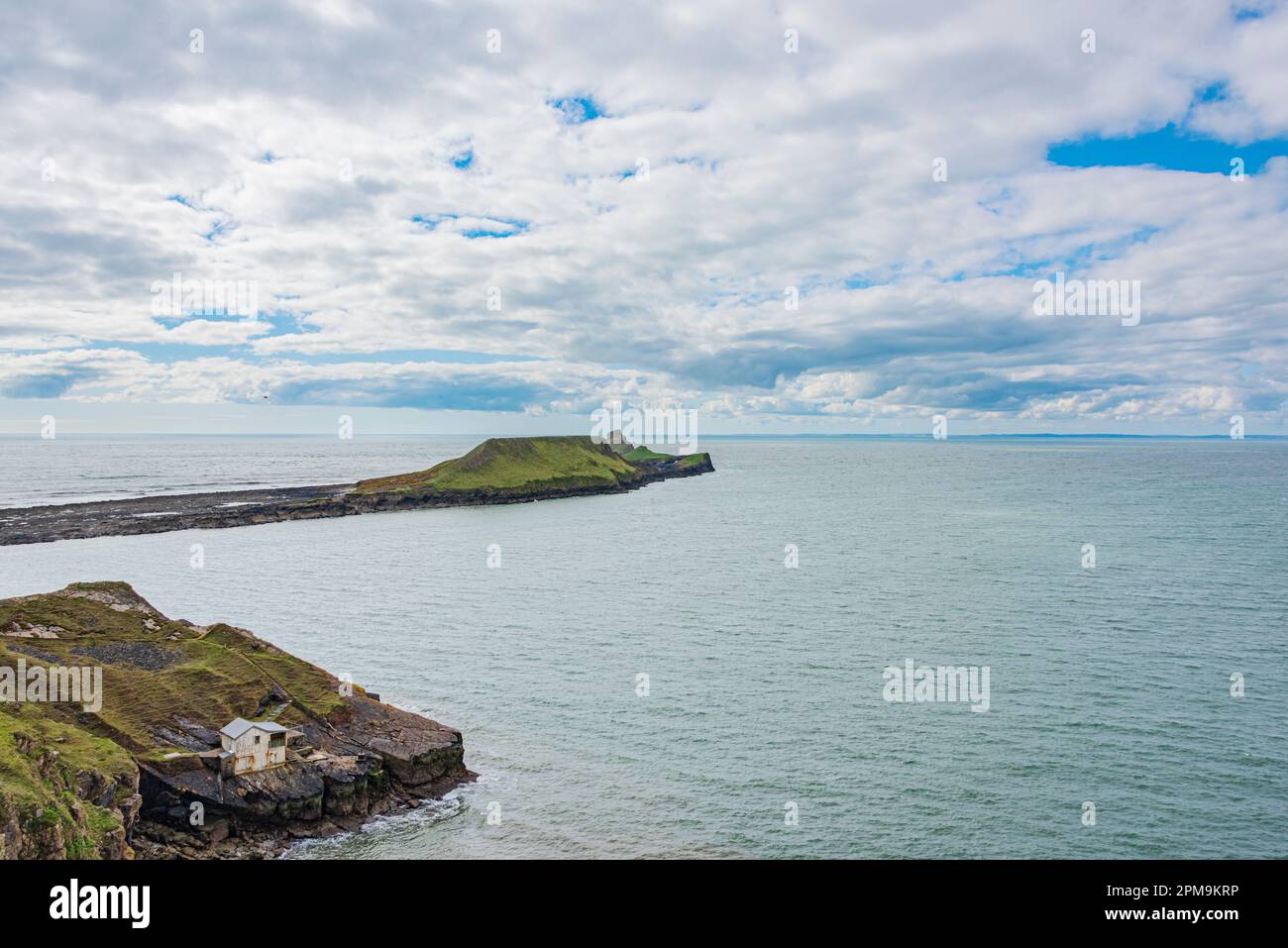Worms Head on the Gower Peninsula, South Wales, UK: Phillip Roberts ...