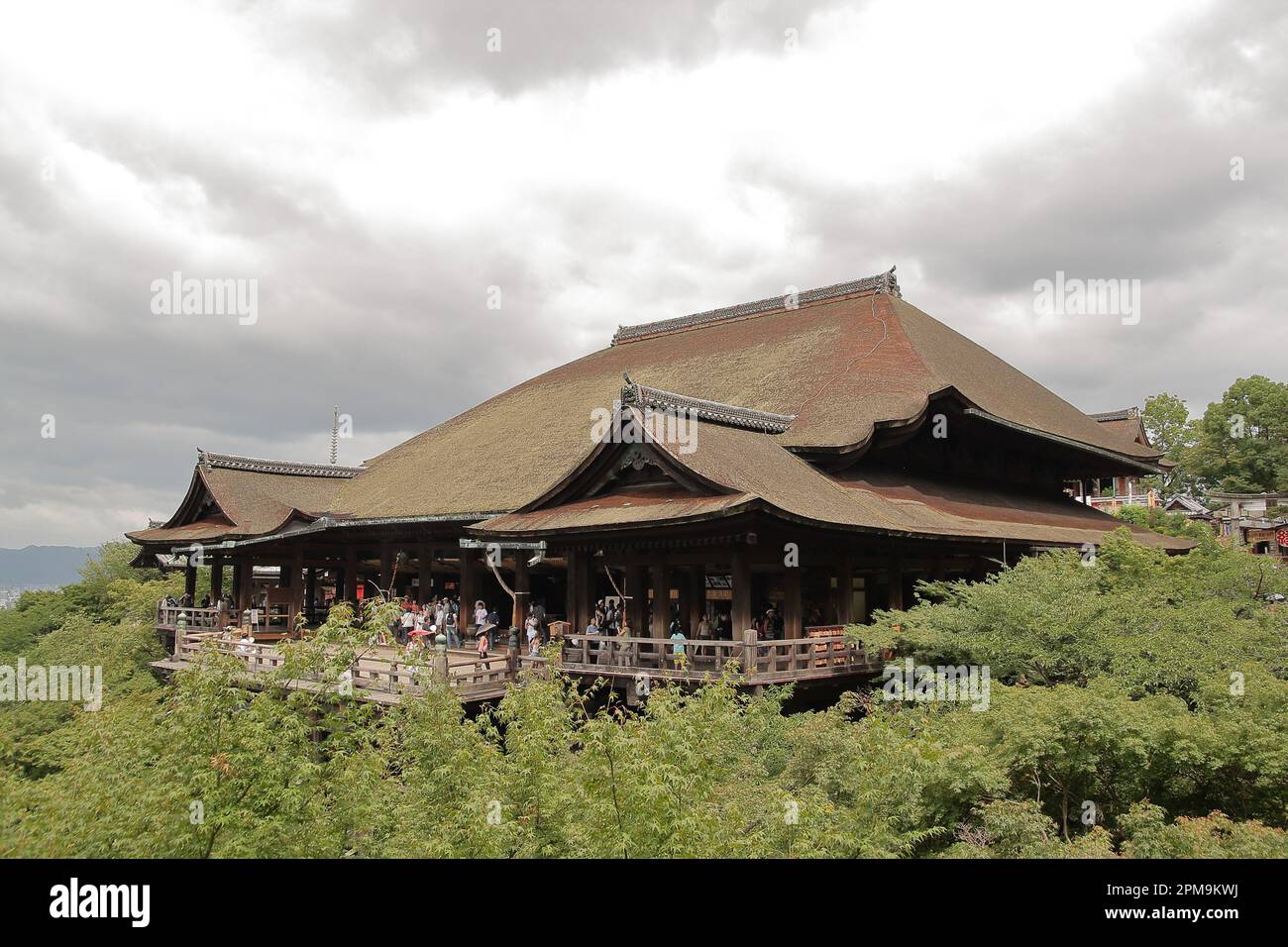 The summer view of the Kiyomizudera Temple (literally "Pure Water ...