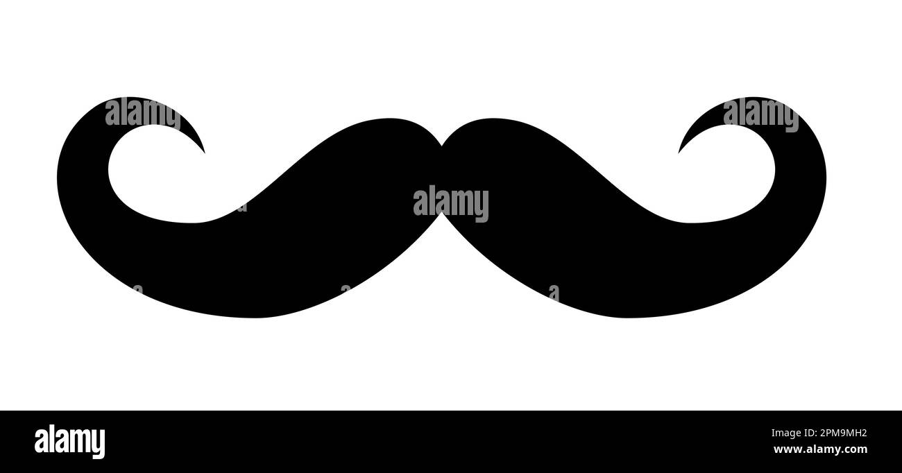 Stick Figure Dad With Mustache