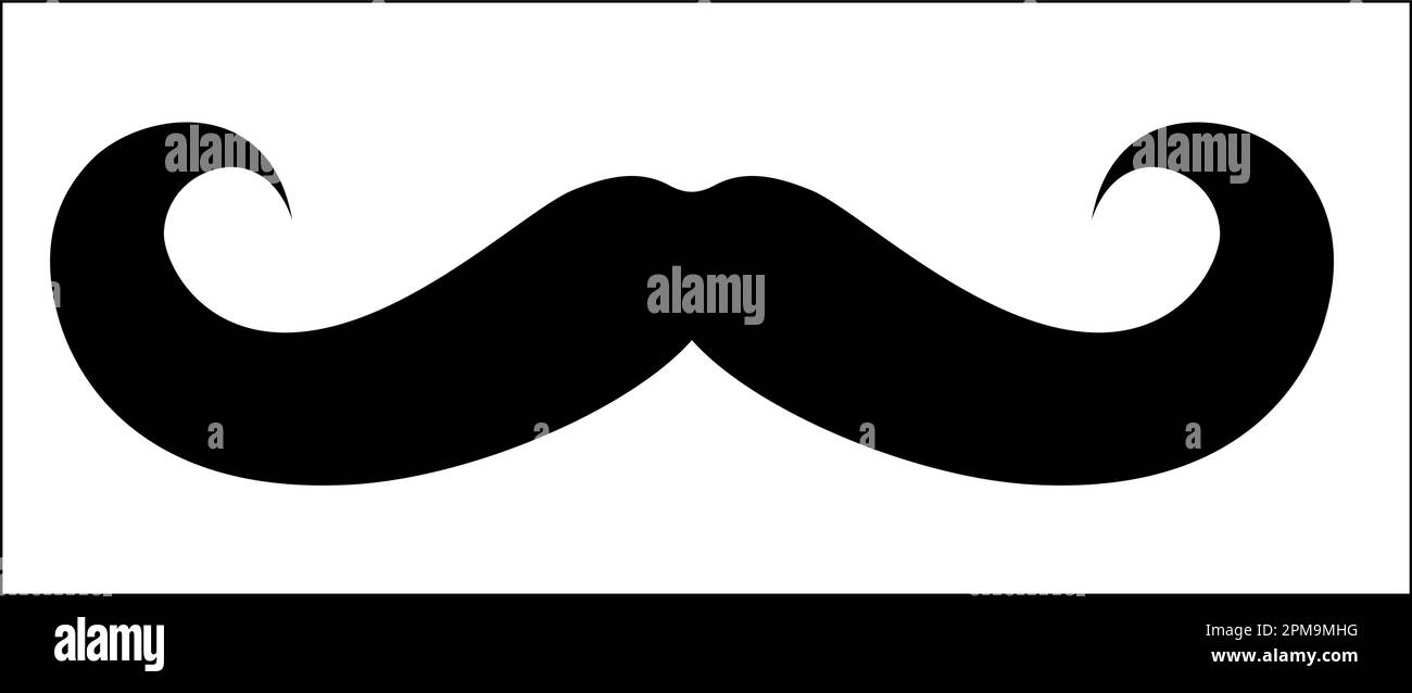 Dad's mustache collection. Vector Illustration. EPS10 Stock Vector ...