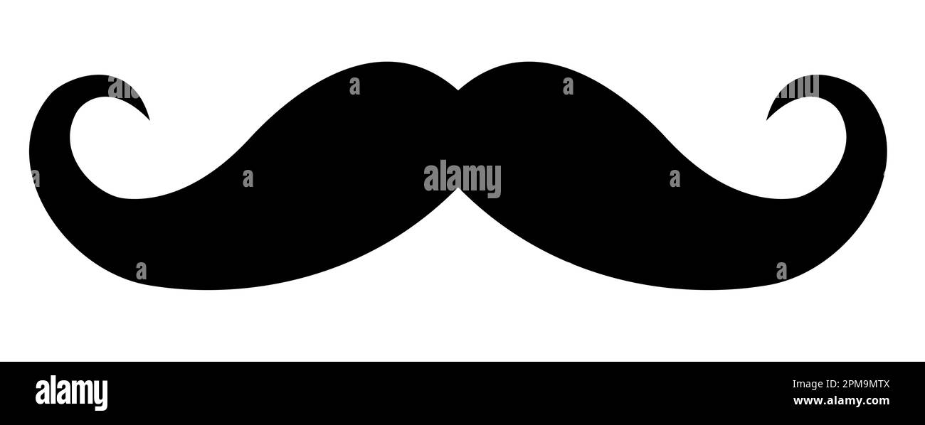 Dad's mustache collection. Vector Illustration. EPS10 Stock Vector ...