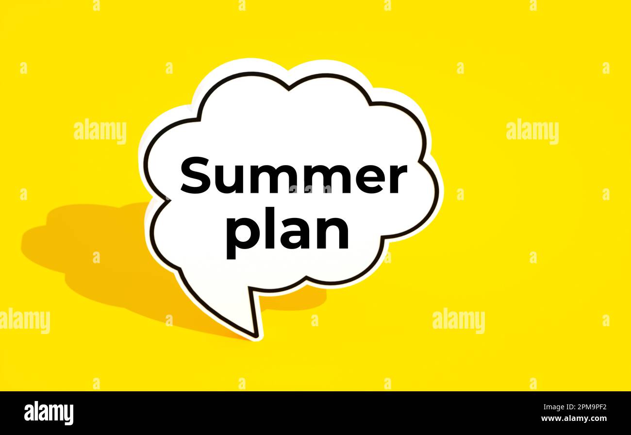 Summer plan hi-res stock photography and images - Alamy