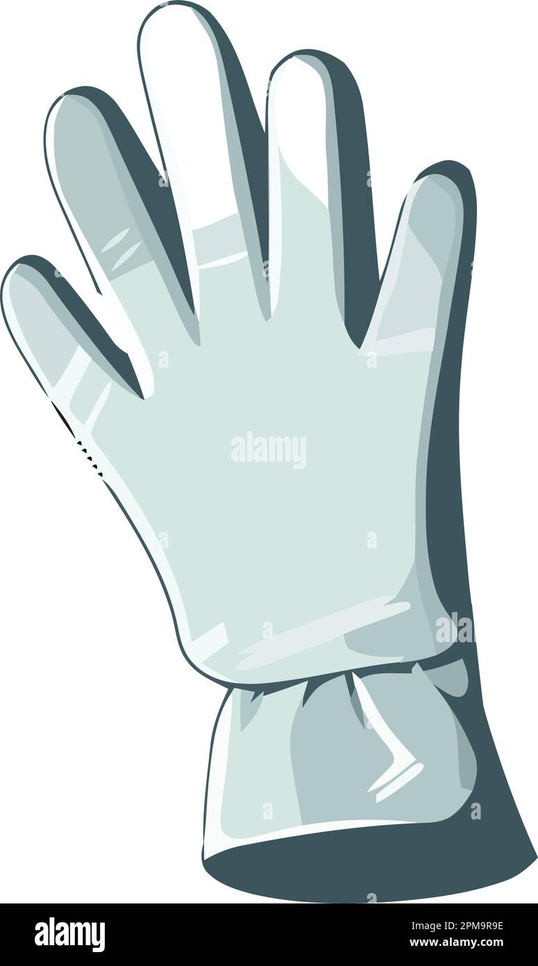 Protective gloves symbolize safety in the workplace Stock Vector Image ...