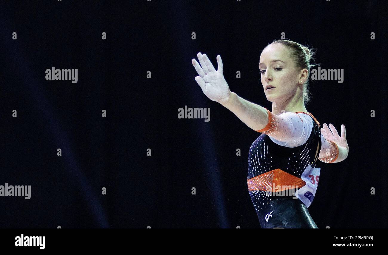 ANTALYA - Sanne Wevers in action during the qualification of the ...
