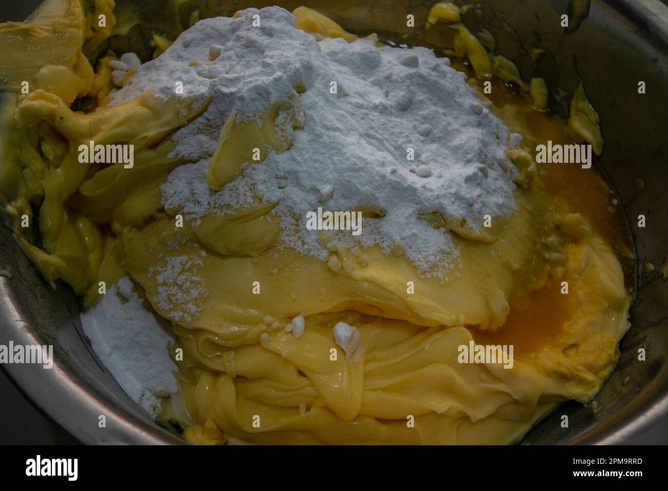 Step step mixing organic ingredients hi-res stock photography and ...