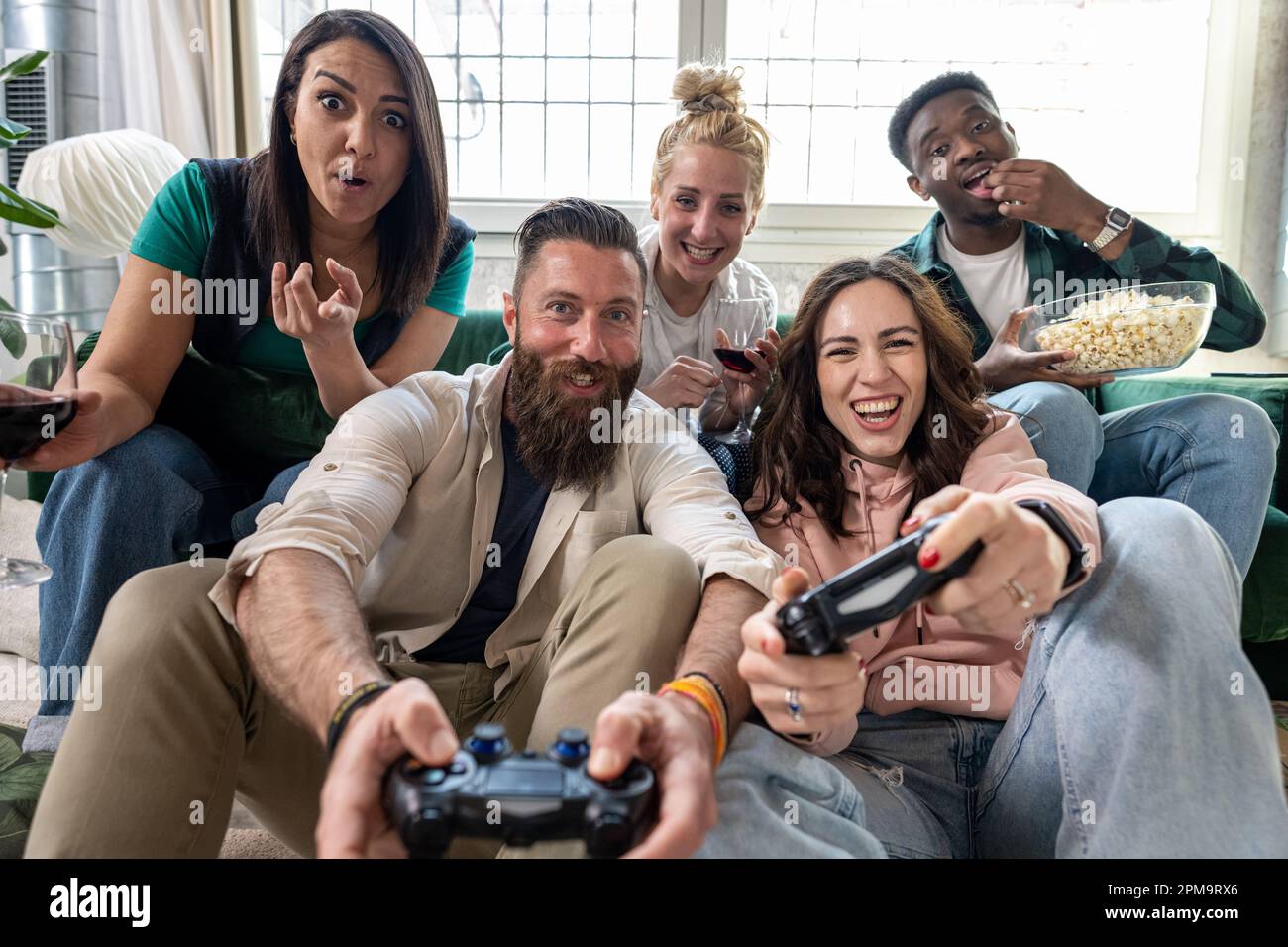 Lazy Person Playing Video Games