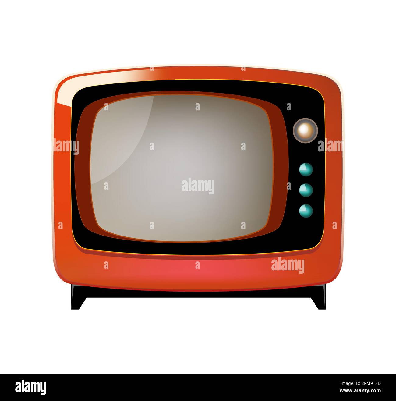 Tv Icon isolated on white background. Television symbol for your web ...