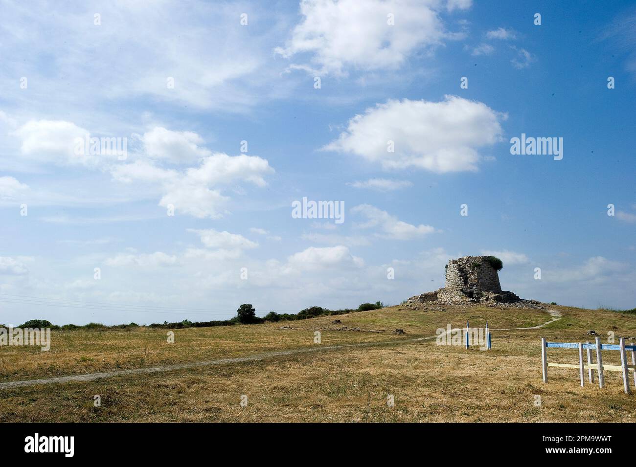 Nuraghe Is Paras, Isili, Medio Campidano. Sardegna, Italy Stock Photo ...