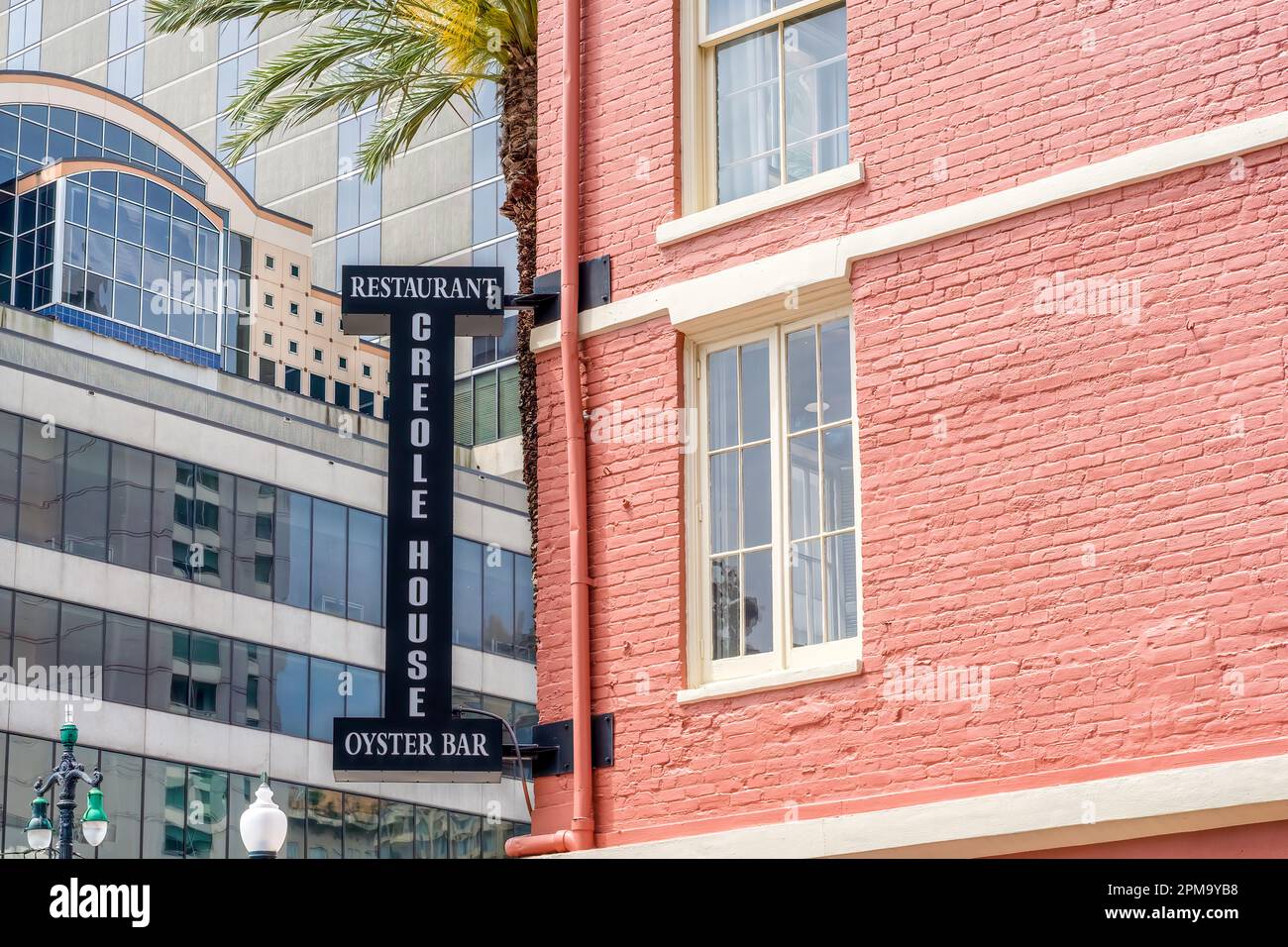 NEW ORLEANS, LA, USA - APRIL 2, 2023: Sign at the Creole House ...