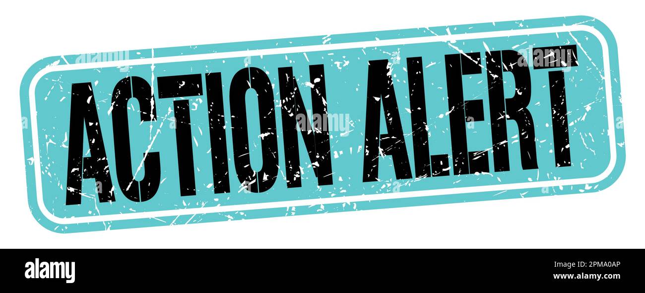 Action alert sign black hi-res stock photography and images - Alamy