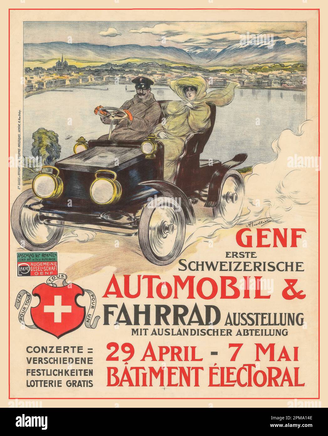 1905 event poster hi-res stock photography and images - Alamy