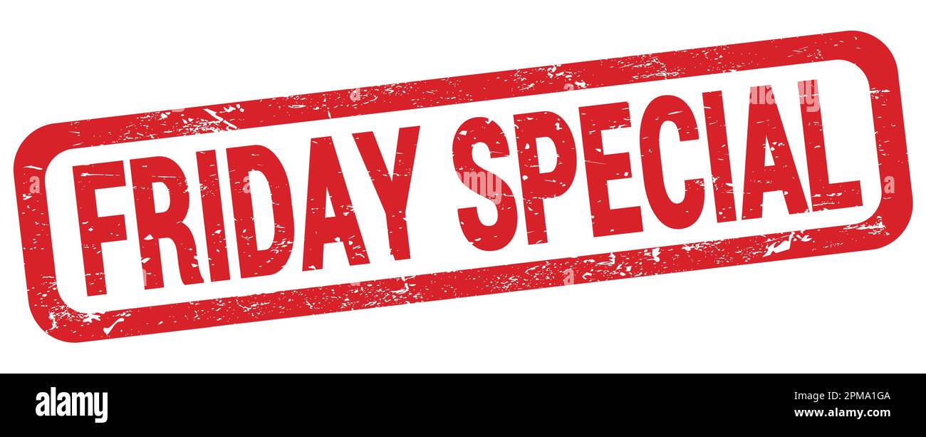 Friday special hi-res stock photography and images - Alamy