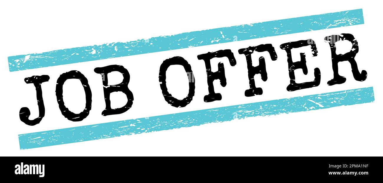 Job offer stamp sign seal hi-res stock photography and images - Alamy