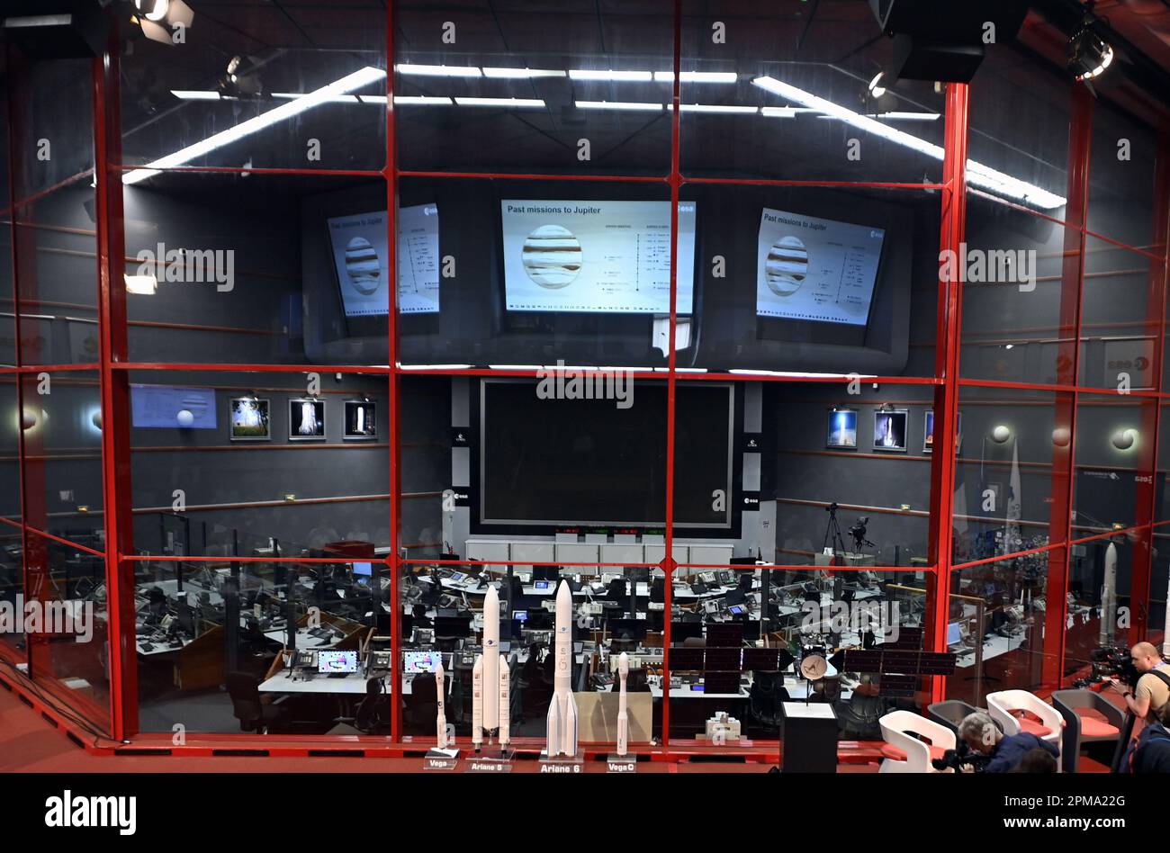 Cayenne, France. 12th Apr, 2023. Illustration picture shows the Jupiter ...