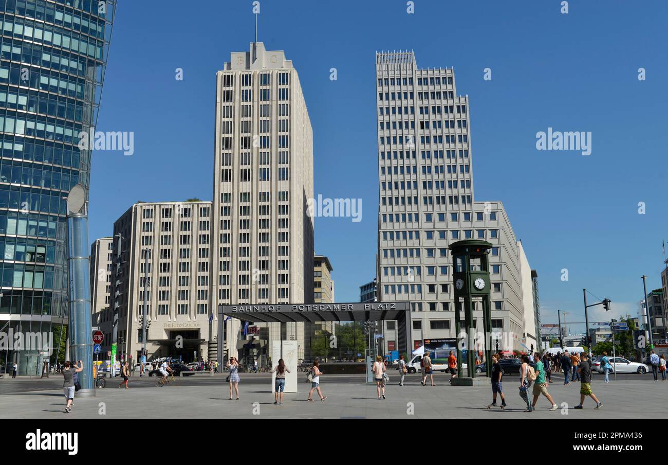 Hotel Ritz Carlton, Beisheim-Center, Potsdamer Platz, Tiergarten, Mitte ...