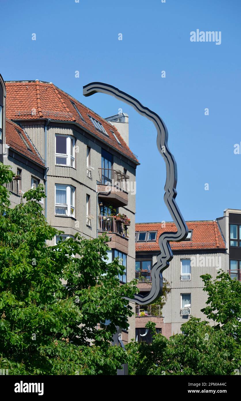 Monument, Georg Elser, Wilhelmstrasse, Mitte, Berlin, Germany Stock ...