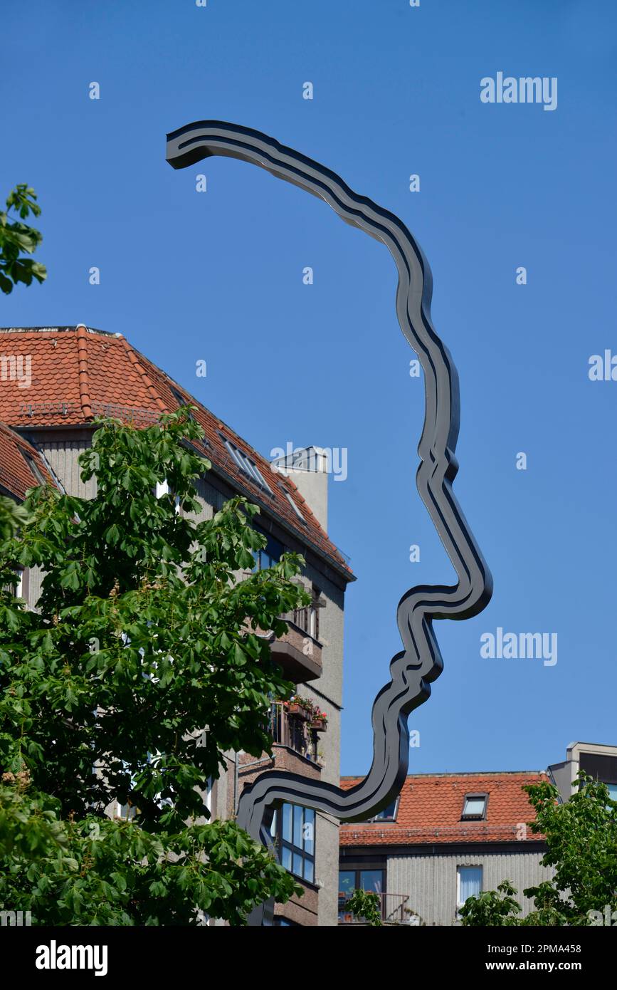 Monument, Georg Elser, Wilhelmstrasse, Mitte, Berlin, Germany Stock ...