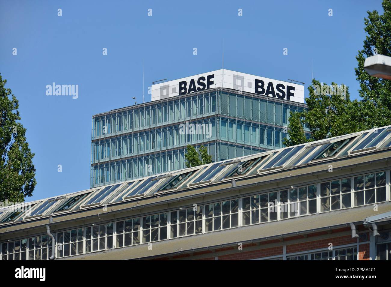 Narva Tower, Oberbaumcity, Friedrichshain, Berlin, Germany Stock Photo ...