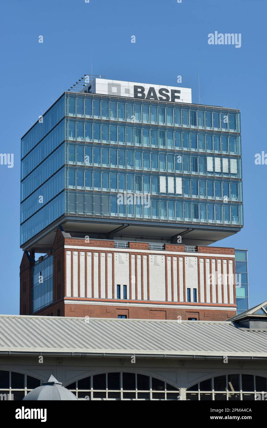 Narva Tower, Oberbaumcity, Friedrichshain, Berlin, Germany Stock Photo ...