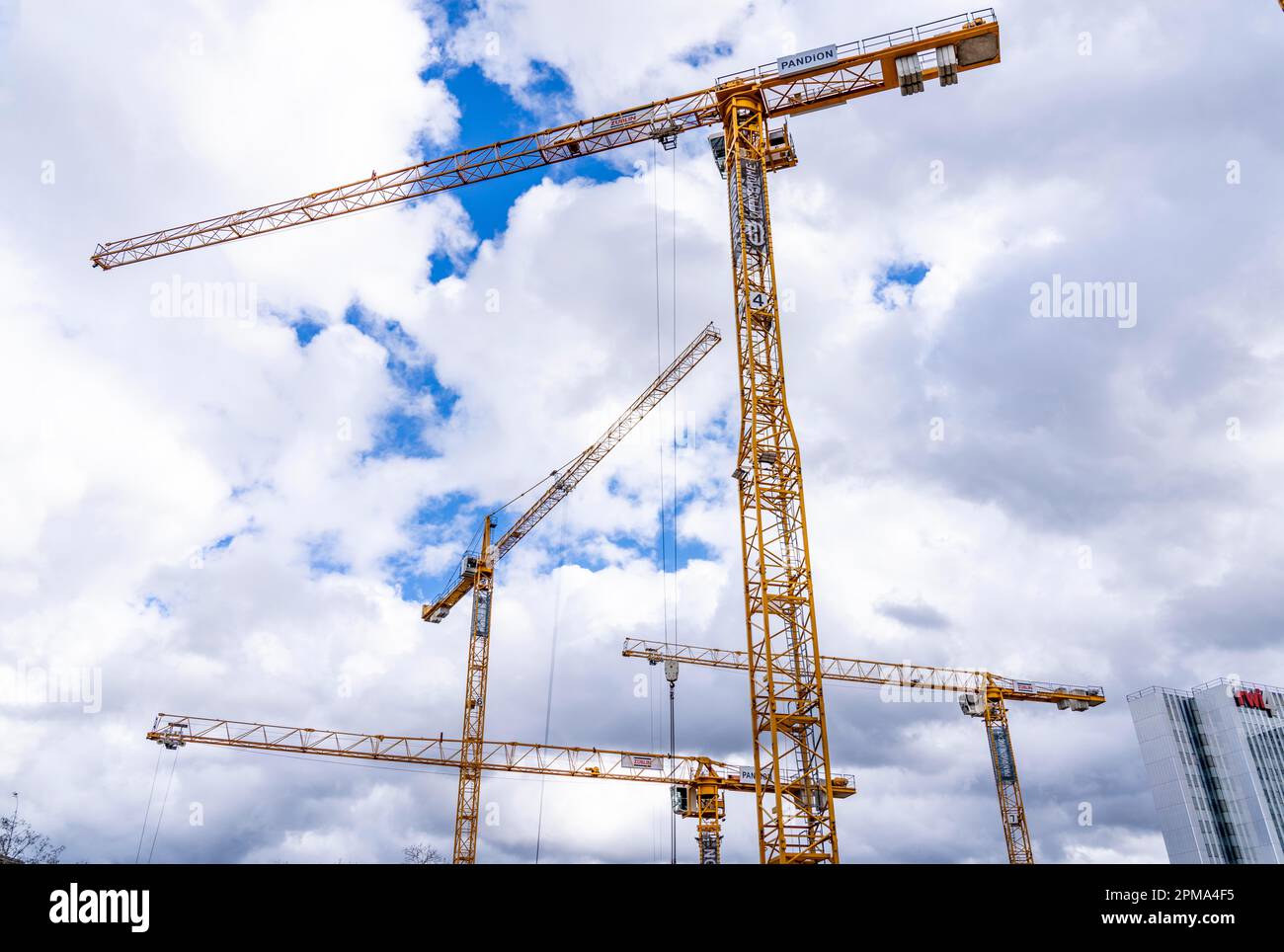 Real cranes hi-res stock photography and images - Alamy