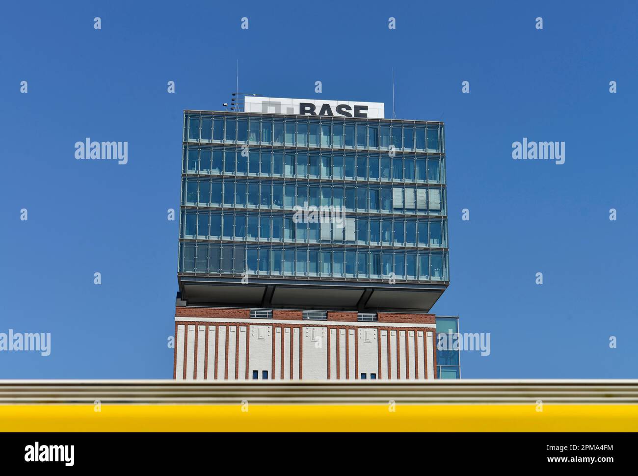 Narva Tower, Oberbaumcity, Friedrichshain, Berlin, Germany Stock Photo ...