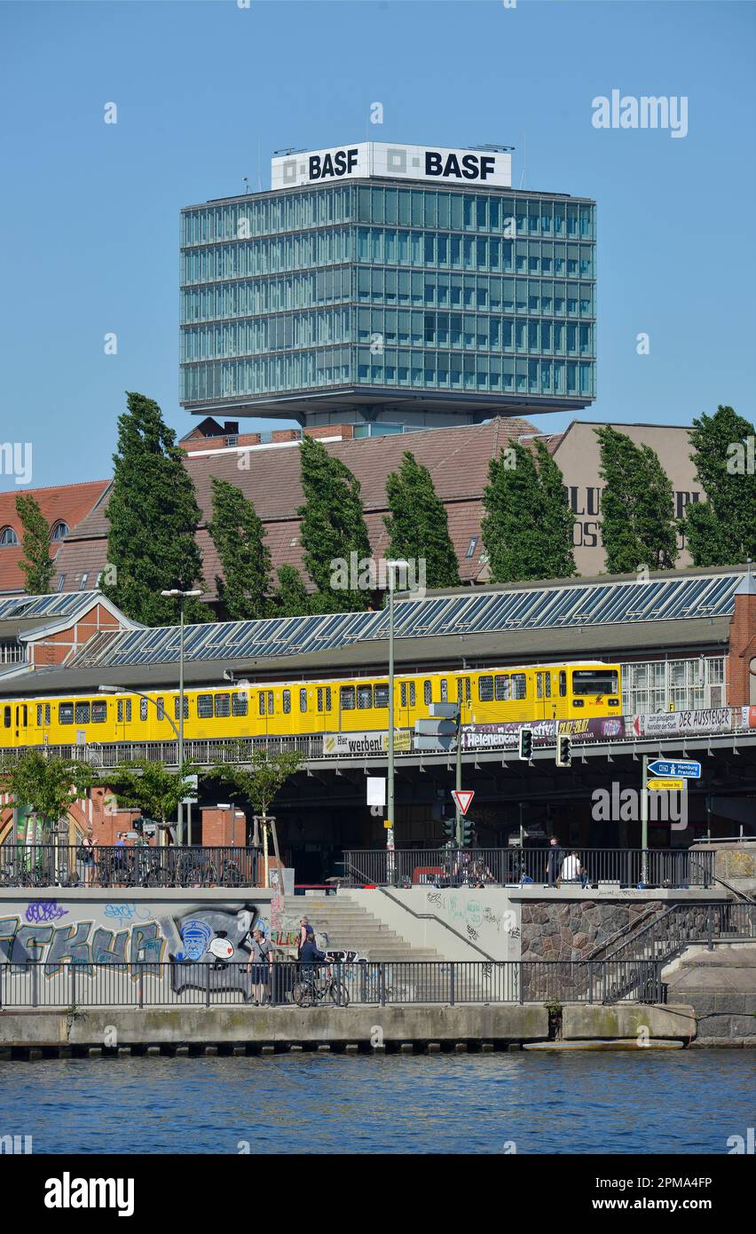Narva Tower, Oberbaumcity, Friedrichshain, Berlin, Germany Stock Photo ...