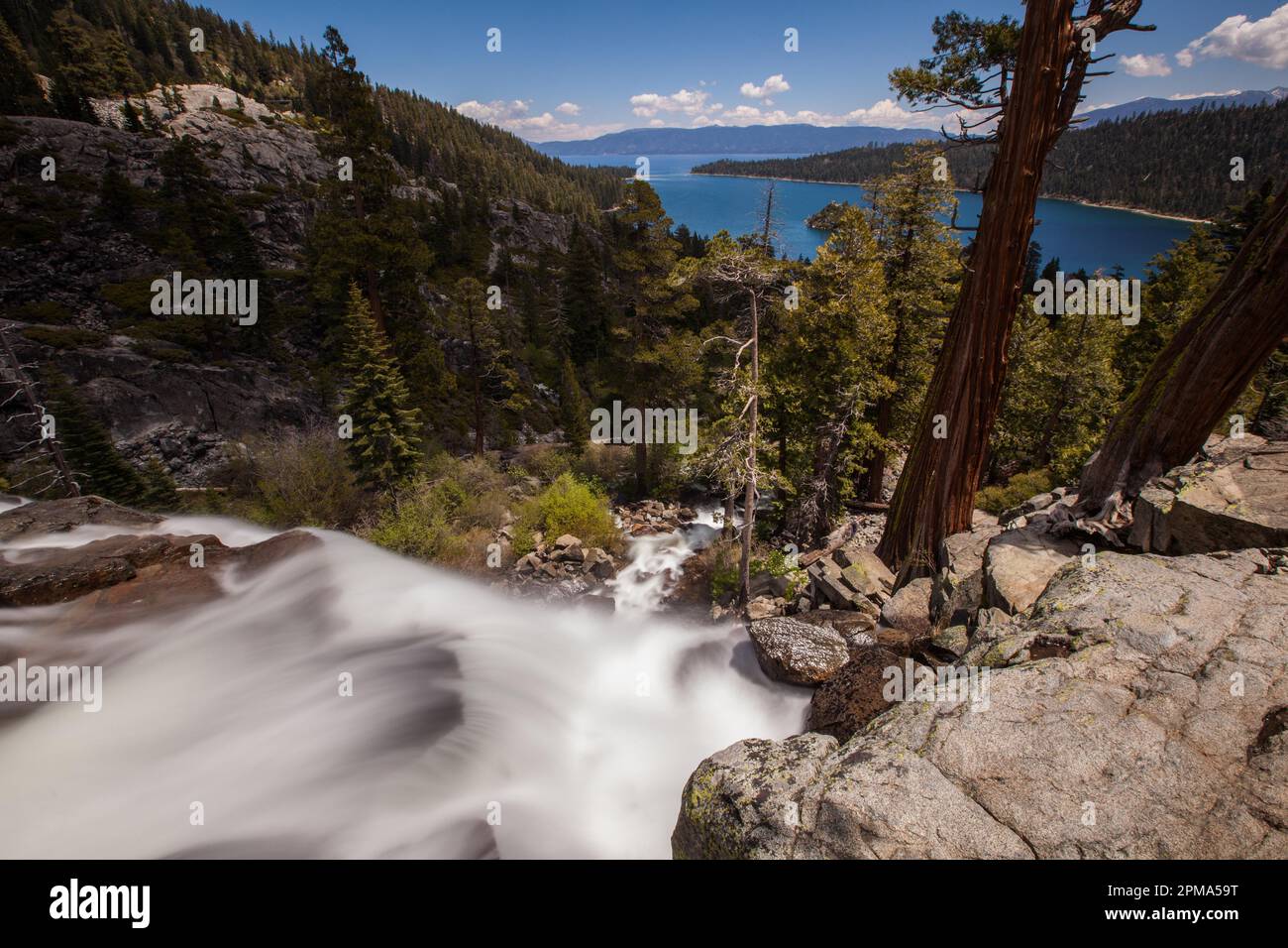 Eagle Falls, Emerald Bay, Lake Tahoe, California, USA Stock Photo - Alamy