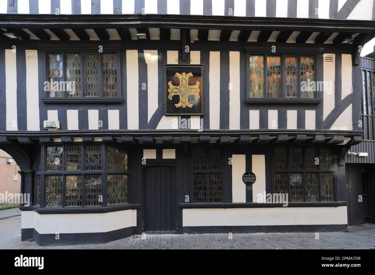 The Golden Cross Inn, Coventry city centre, West Midlands, Warwickshire ...