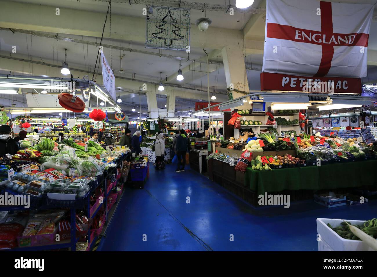 The Indoor Market, Coventry city, West Midlands, England, UK Stock ...