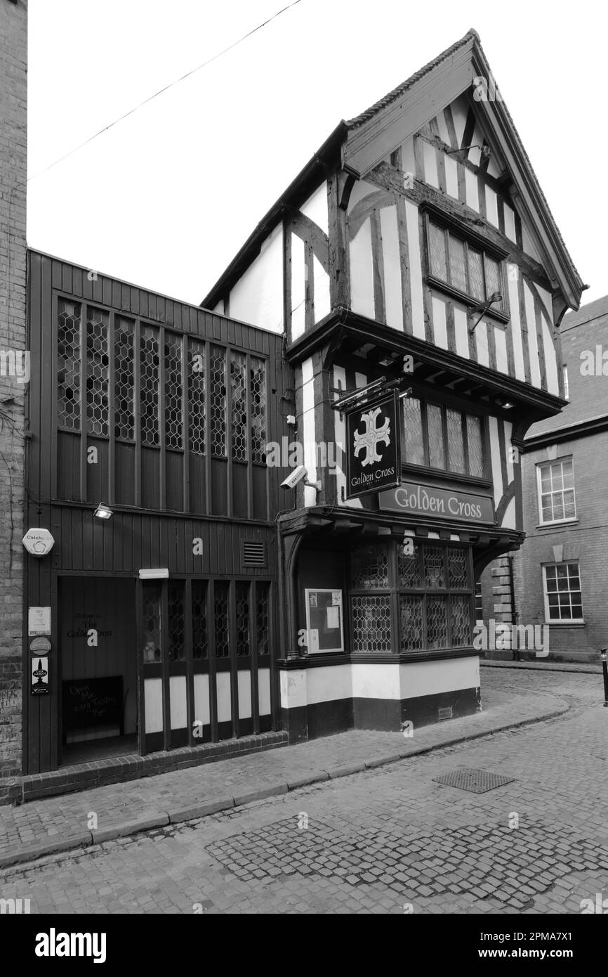 The Golden Cross Inn, Coventry city centre, West Midlands, Warwickshire ...