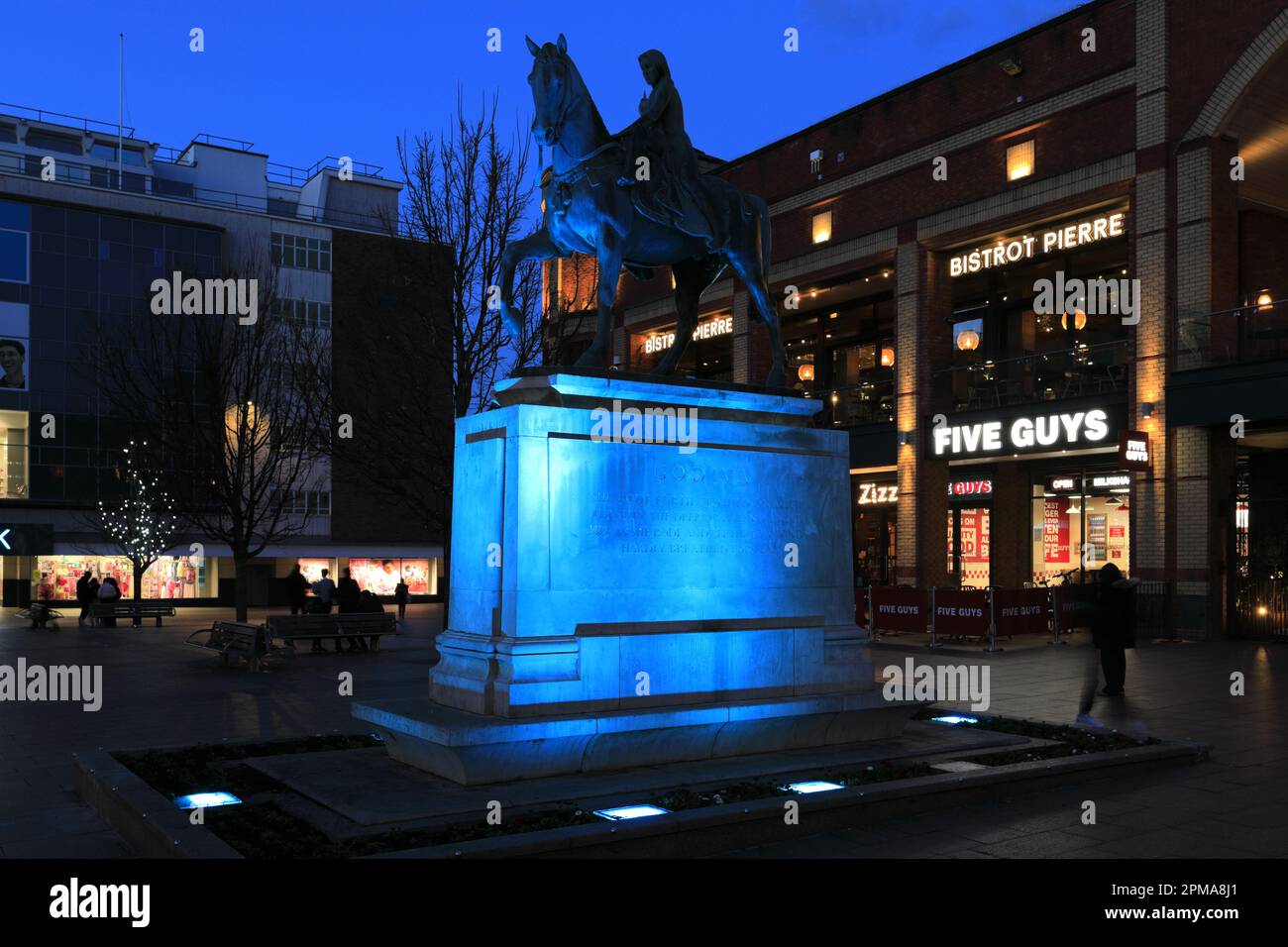 The Lady Godiva Statue, Coventry City, West Midlands, Warwickshire ...