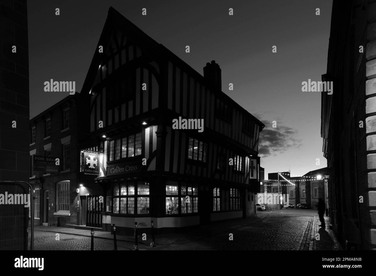 The Golden Cross Inn, Coventry city centre, West Midlands, Warwickshire ...