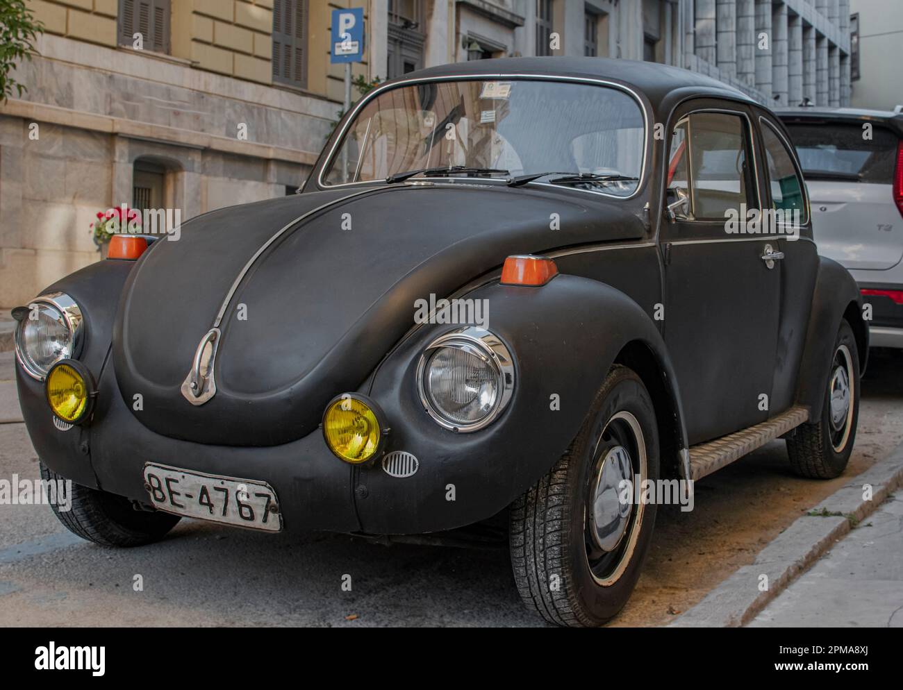 Vintage Volkswagen In Athens Stock Photo - Alamy