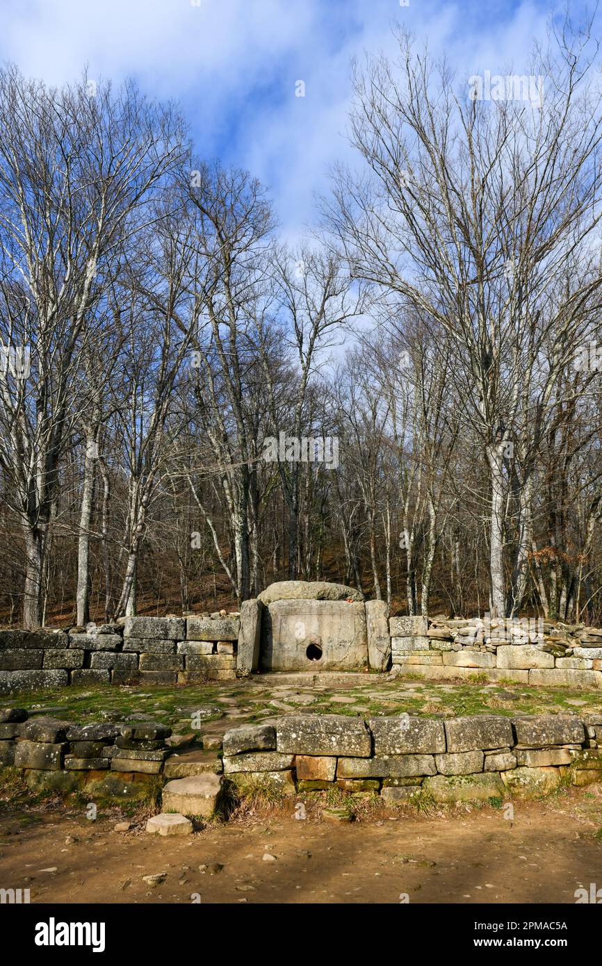 Gelendzhik district, ancient dolmens in the valley of the river Zhane ...