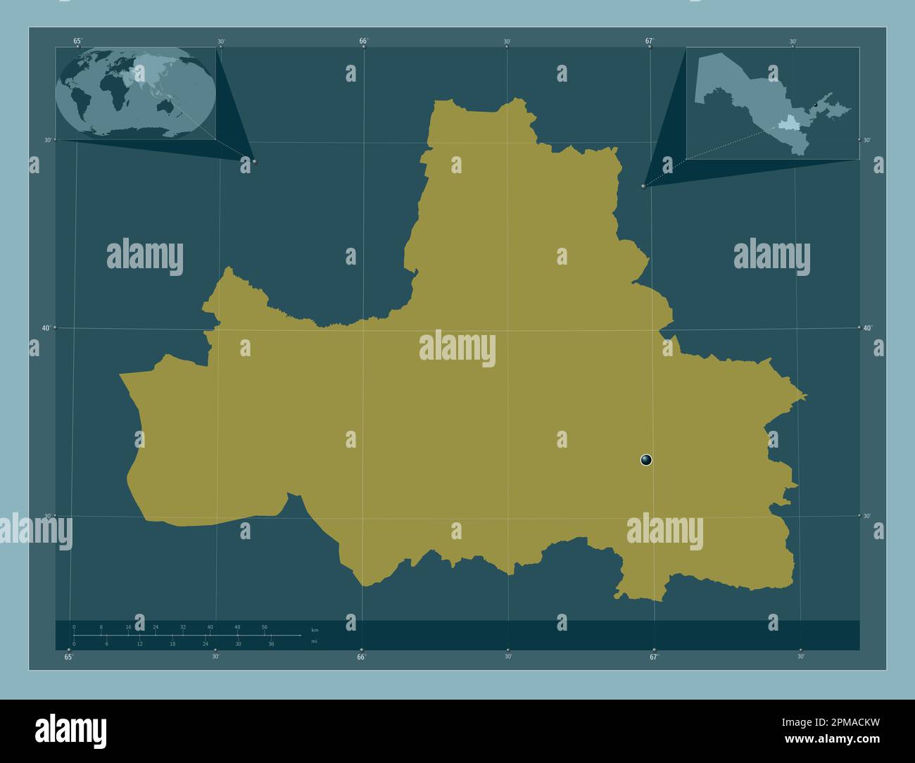 Maps of uzbekistan hi-res stock photography and images - Alamy
