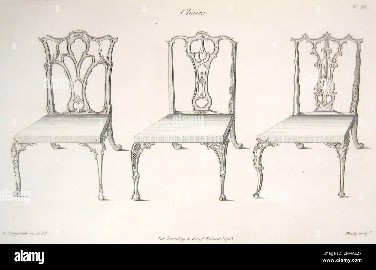 Print, The Gentleman's and Cabinet-Maker's Director; Designed by Thomas ...