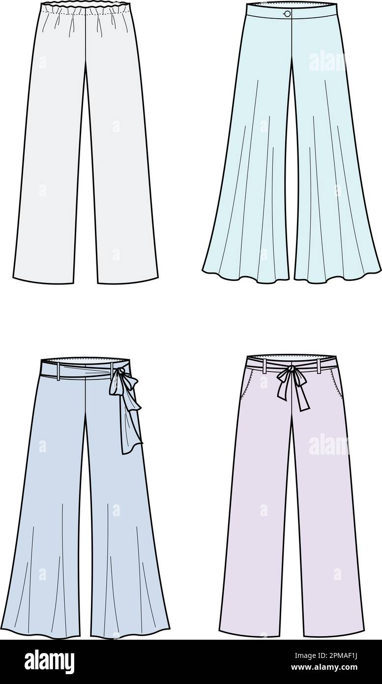 Leg pants Stock Vector Images - Alamy
