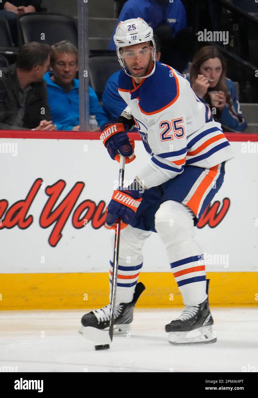 Edmonton Oilers defenseman Darnell Nurse (25) in the second period of ...