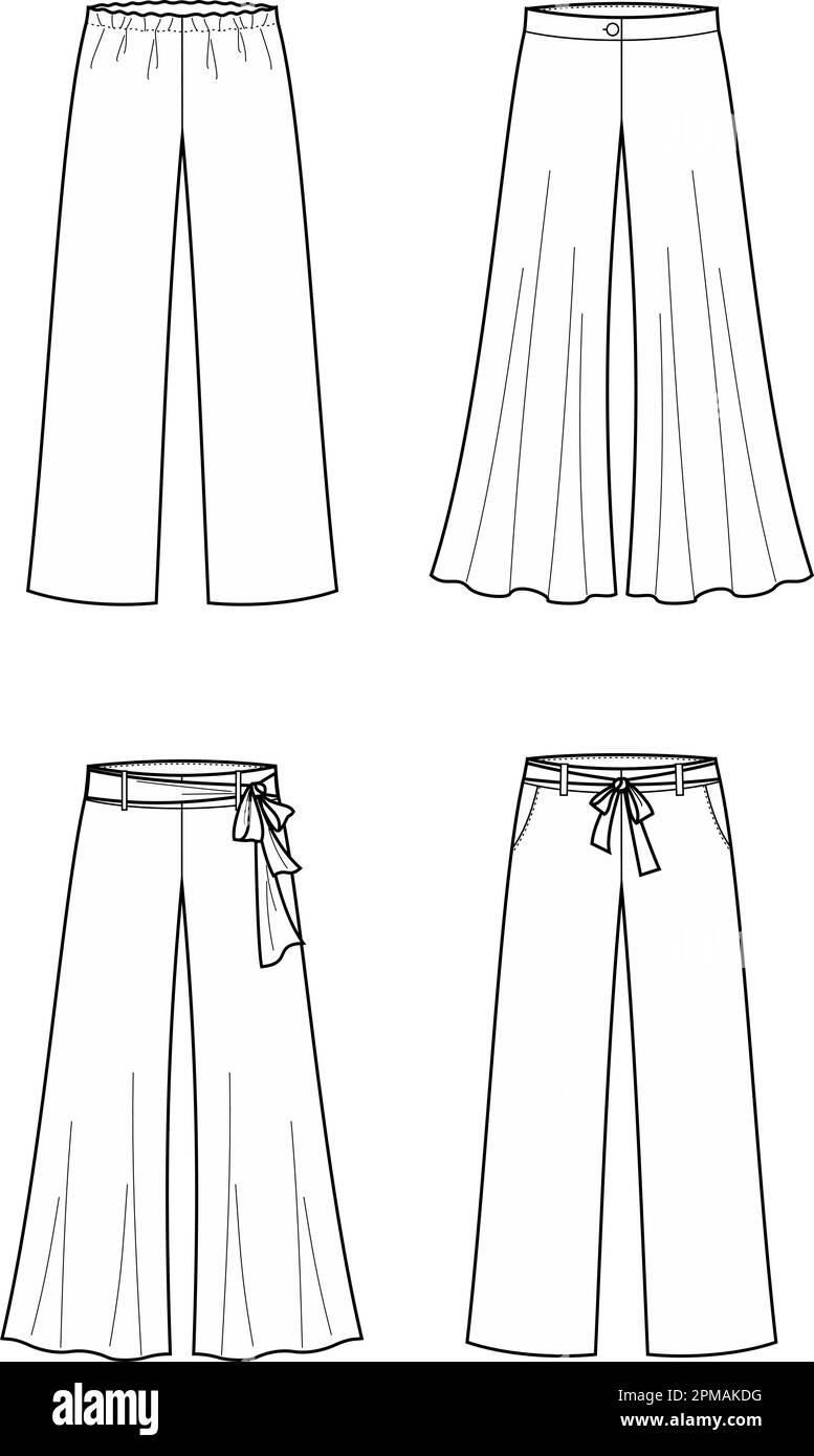 Pants leg Stock Vector Images - Alamy